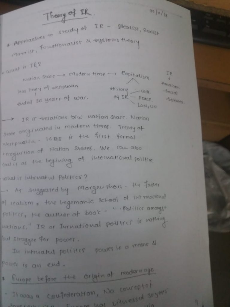 Subhra Ranjan IAS Political Science Optional Handwritten Class Notes ...