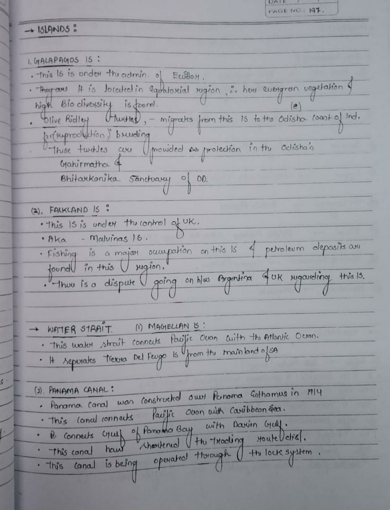 Rajasthan RAS(PCS) Mains(Indian & World) Geography Handwritten Class ...