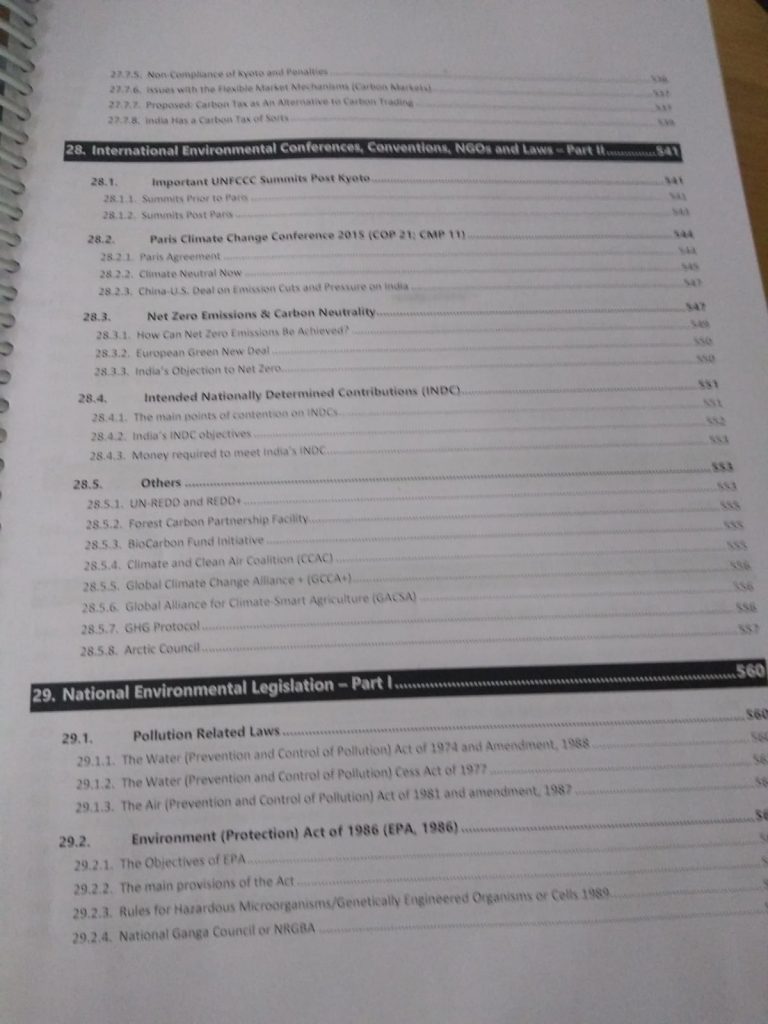 PMF IAS Environment- 2021-22