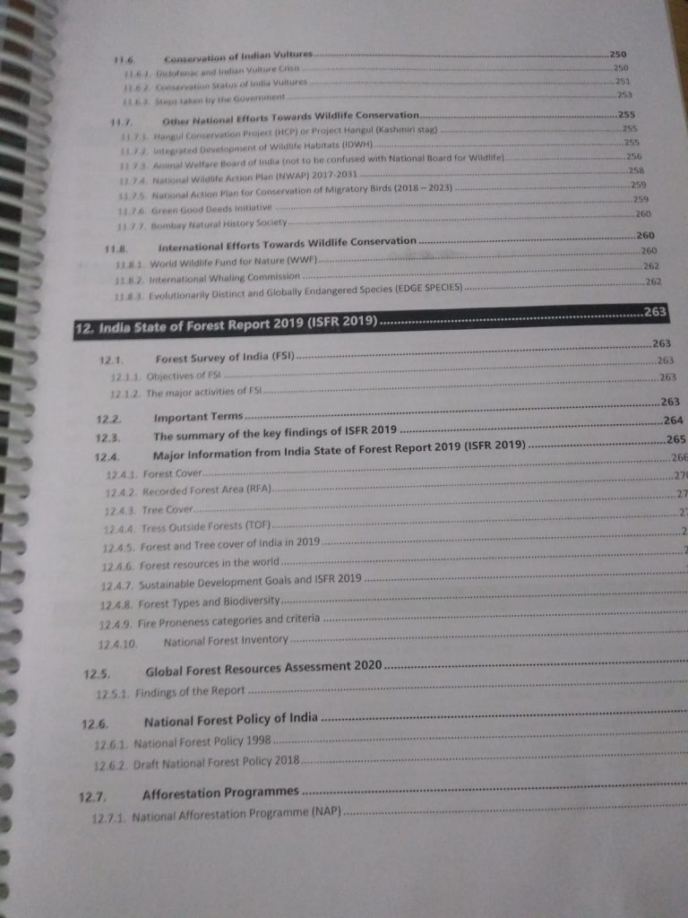 PMF IAS Environment- 2021-22