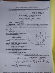 IMS Mathematics Optional Class Notes- 2022