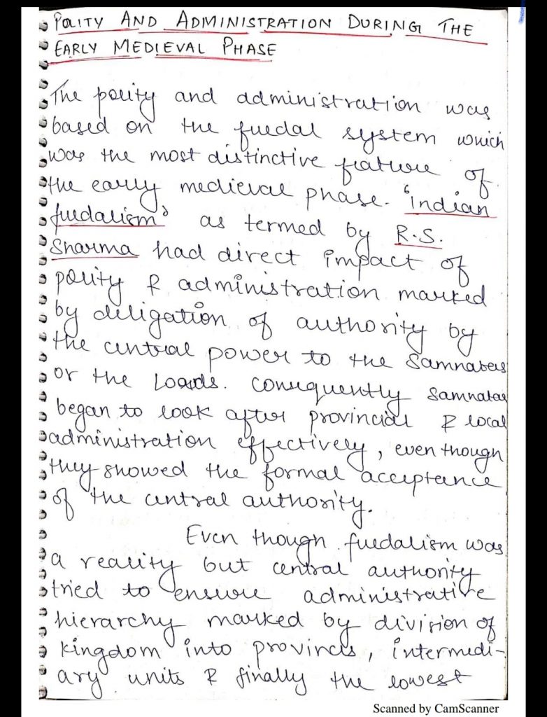 GS Score History Optional Handwritten Class Notes(Including Map ...