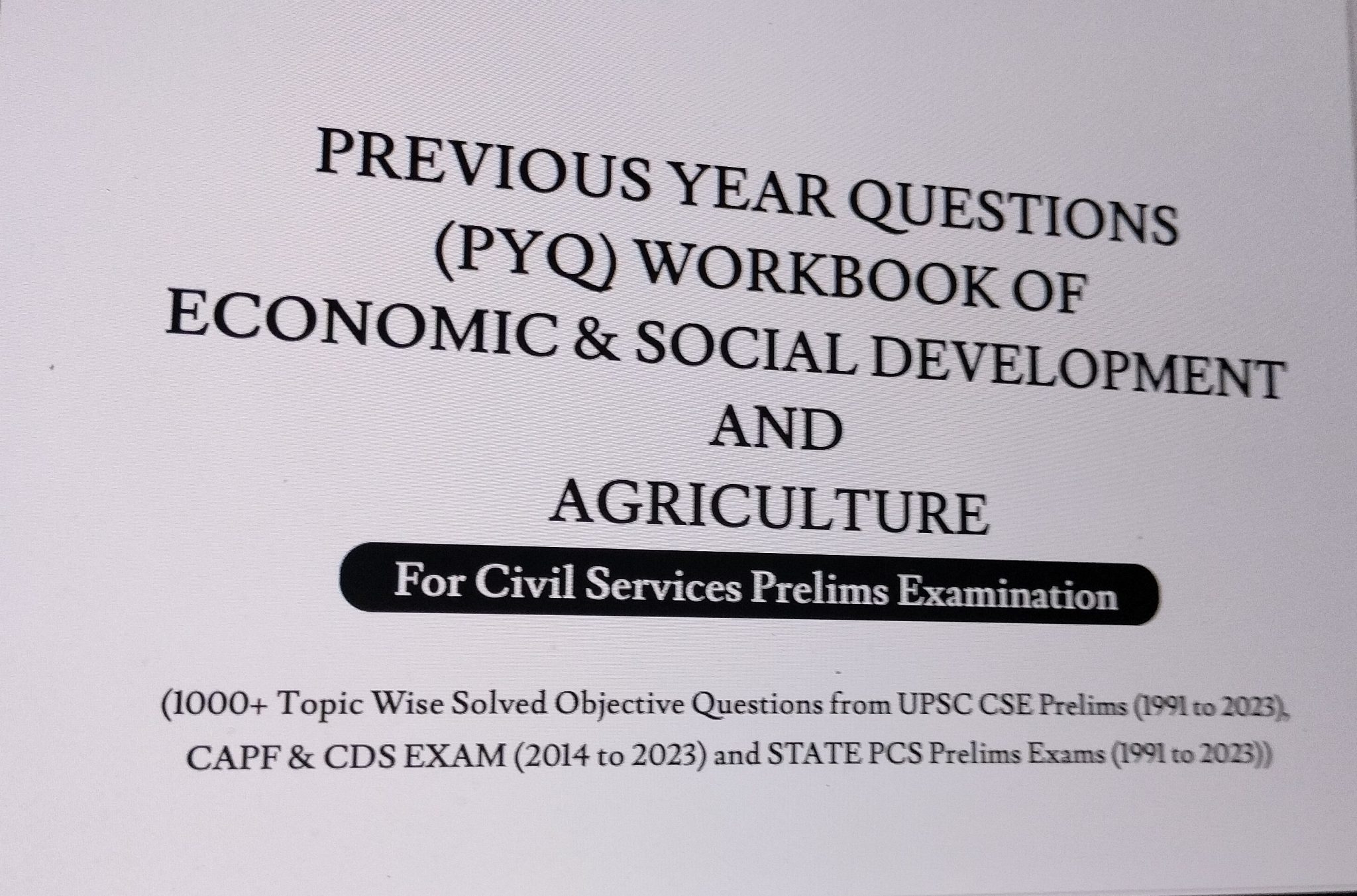 Forum IAS – UPSC Prelims Toolkit (13 Booklets)- 2024