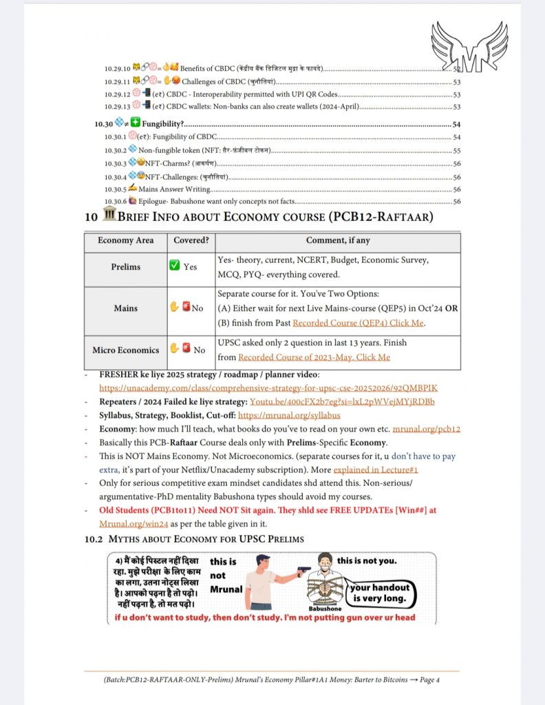 Mrunal’s Economy Notes (Batch-PCB 12)- 2025-2026