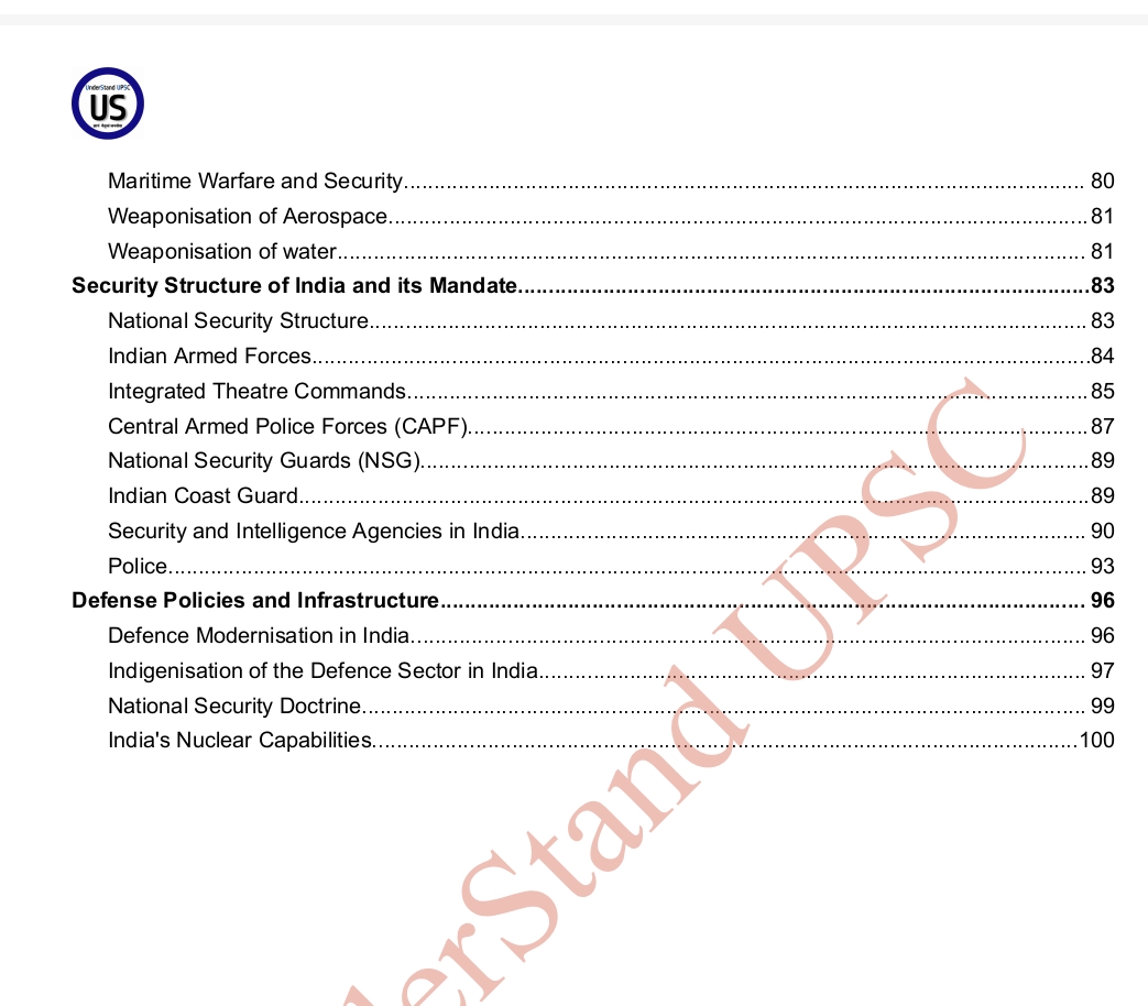 UnderStand UPSC Conquer Mains (Internal Security)