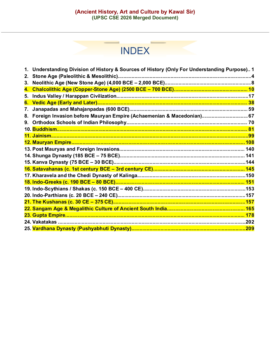 SARRTHI IAS Ancient, Medieval, Art & Culture- 2026 by Kawal Baweja